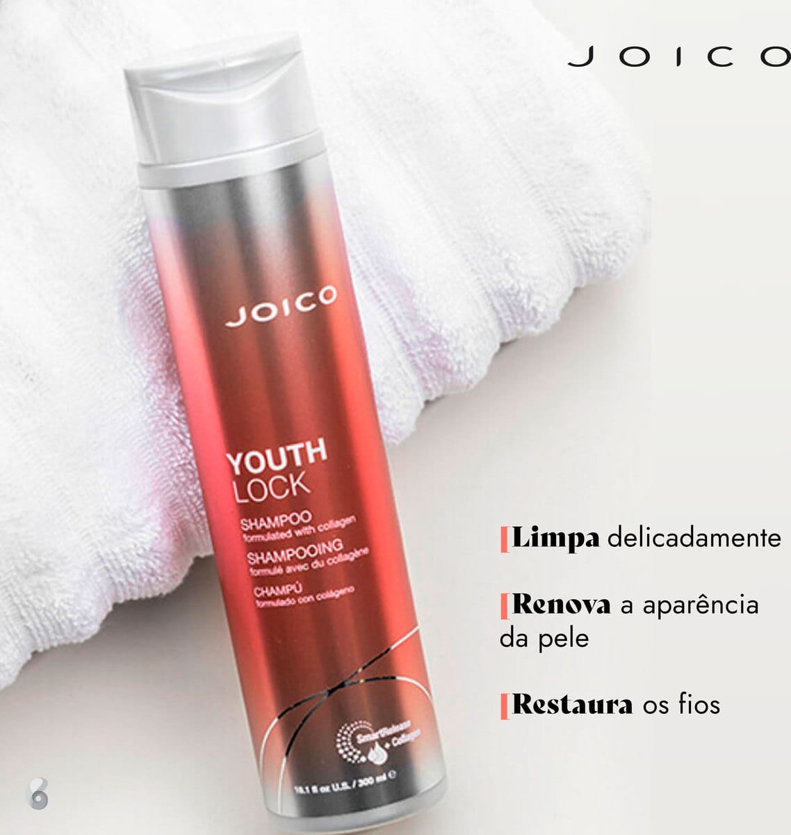 Shampoo Joico Youthlock Collagen Collection | Beleza na Web