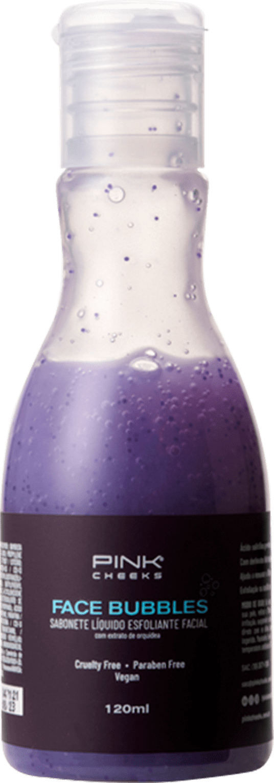 Esfoliante Pink Cheeks Bubbles Face | Beleza na Web
