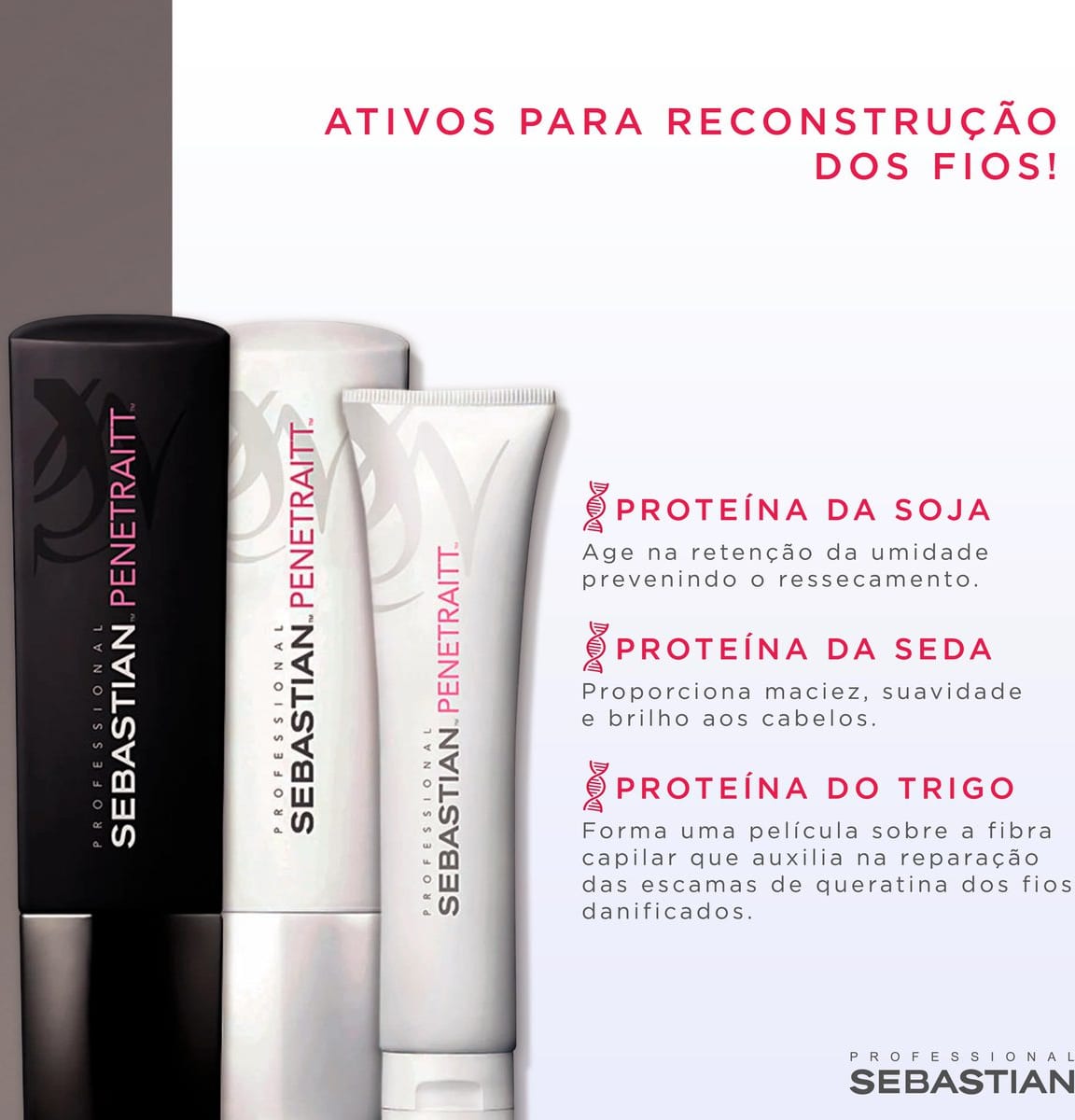 Kit Sebastian Professional Penetraitt | Beleza na Web