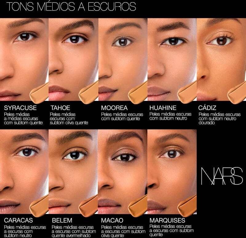 NARS Base Natural Radiant Longwear | Loja Oficial