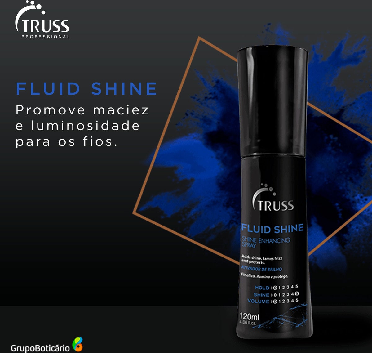 Spray de Brilho Truss Fluid Shine | Beleza na Web