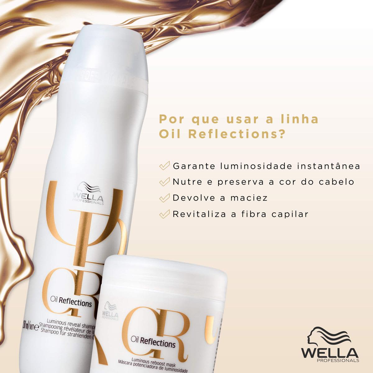 Kit Wella Oil Reflections Mask Duo | Loja Wella Professionals Kit Wella Oil Reflections Mask Duo | Loja Wella Professionals