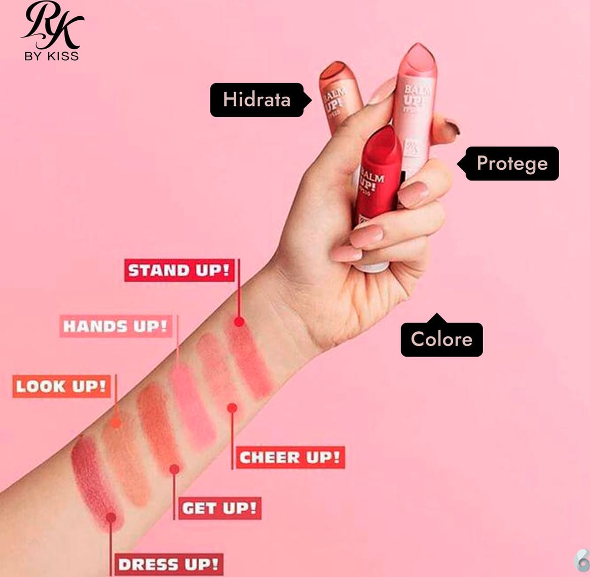 Balm Labial Ruby Kisses Balm Up! FPS10 Get Up | Beleza Na Web PRO Pro