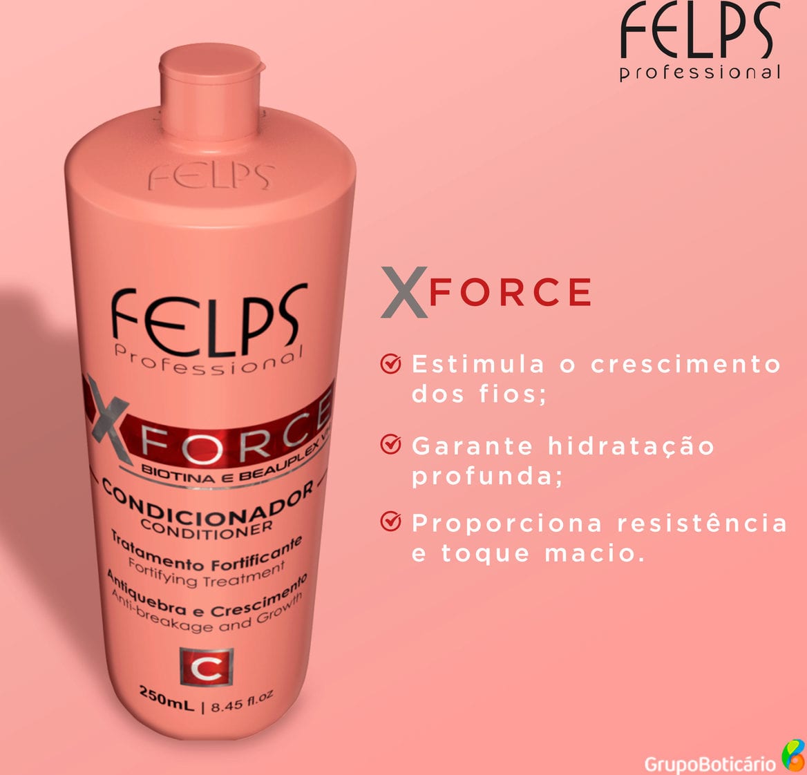 Condicionador Felps Professional XForce | Beleza na Web