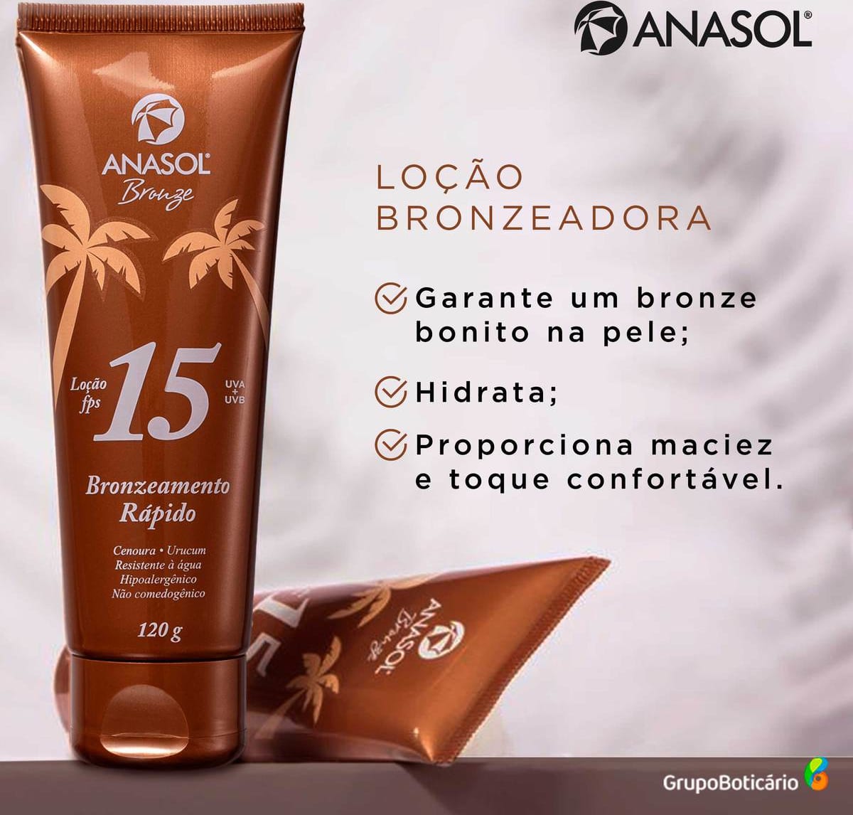 Loção Bronzeadora Anasol Bronze | Beleza na Web