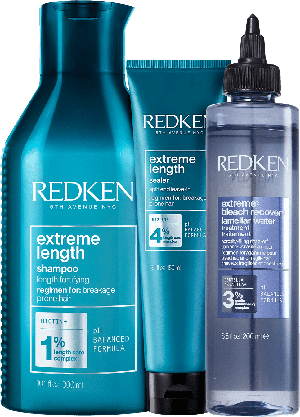 Kit Redken Extreme Cabelos Longos & Loiros | Beautybox