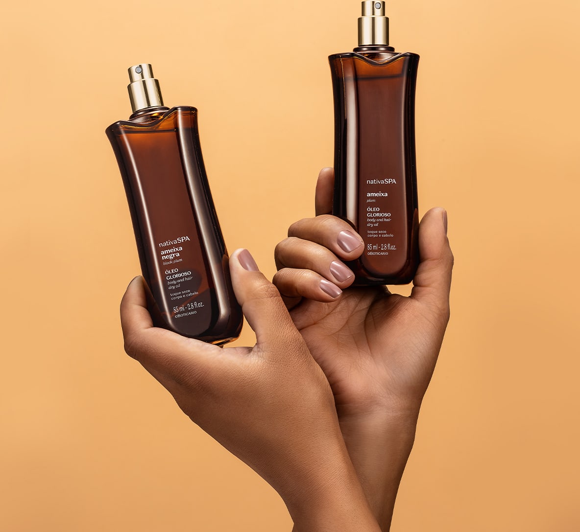 Óleo Multifuncional Glorioso Nativa SPA Ameixa Plum 85ml | O Boticário