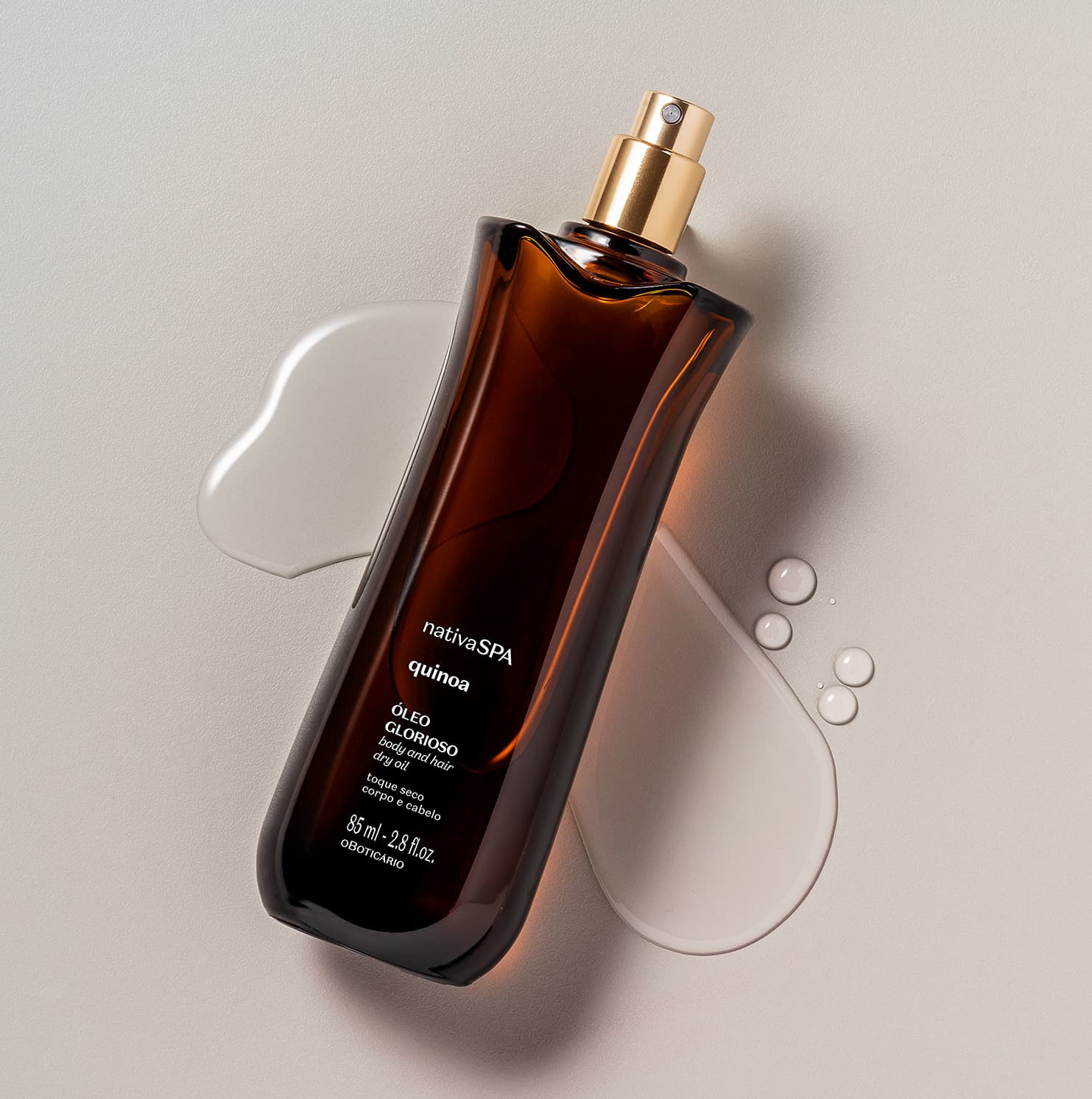 Óleo Multifuncional Glorioso Nativa SPA Quinoa 85ml | O Boticário