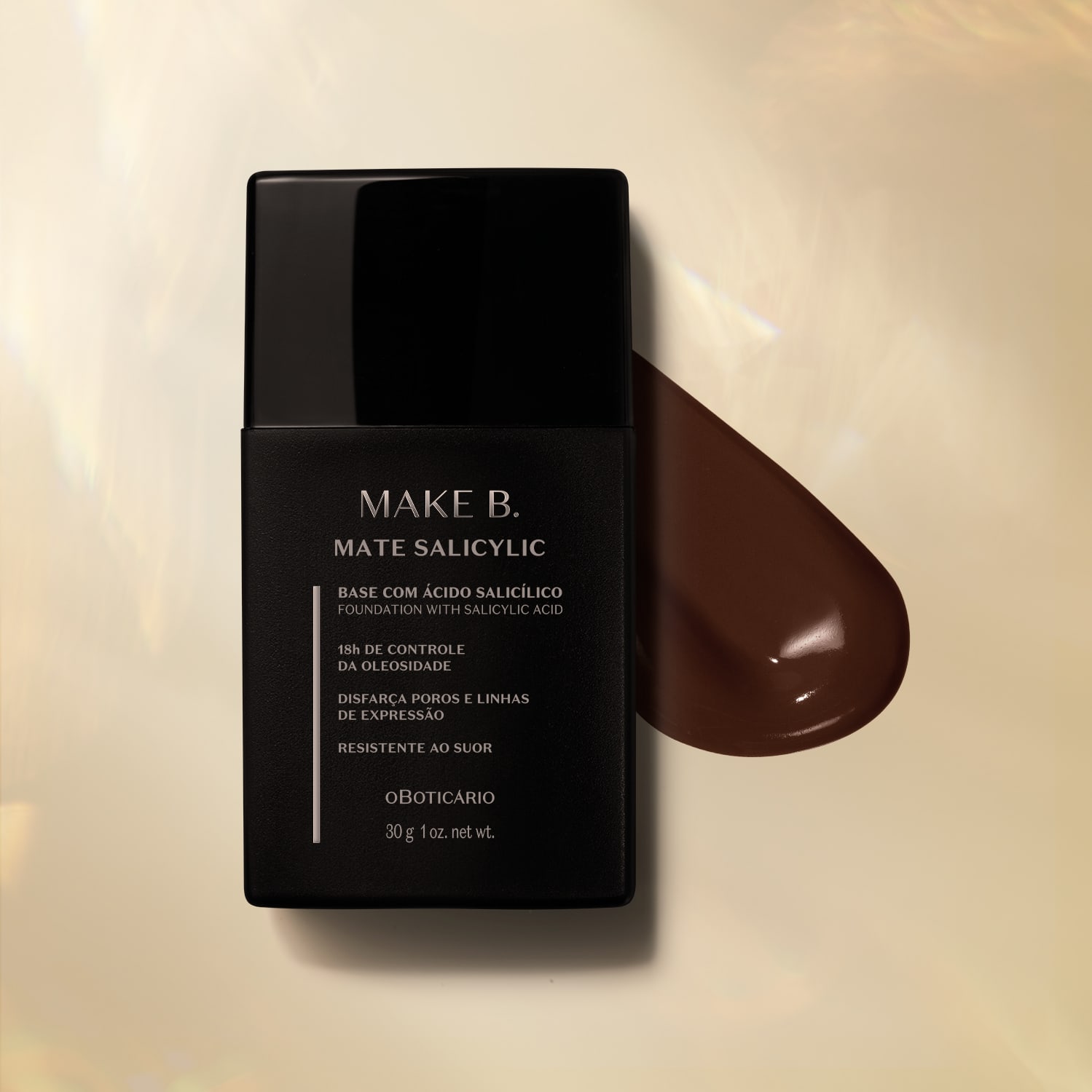 Base o Boticário Make. B Mate Salicylic 330 | Beleza na Web