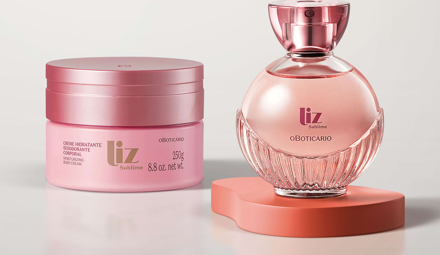 Combo Liz Sublime: Desodorante Colônia 100ml + Creme Corporal 250g | O ...
