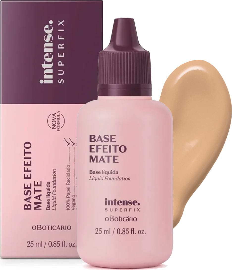 Base Intense Superfix Efeito Mate o Boticário | Beleza na Web
