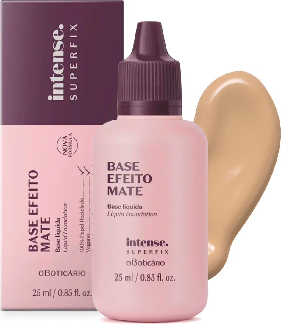 Base Líquida Mate Cor 30 Intense Superfix 25ml | O Boticário
