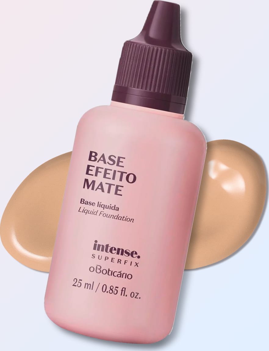 Base o Boticário Intense Superfix Efeito Mate | Beleza na Web