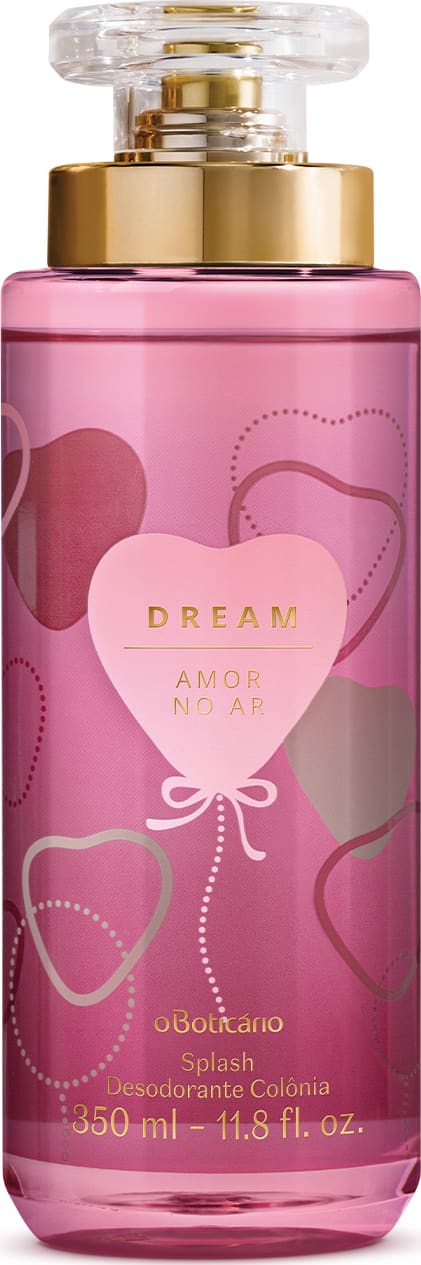Dream Amor No Ar Body Splash Desodorante Colônia 350ml | O Boticário