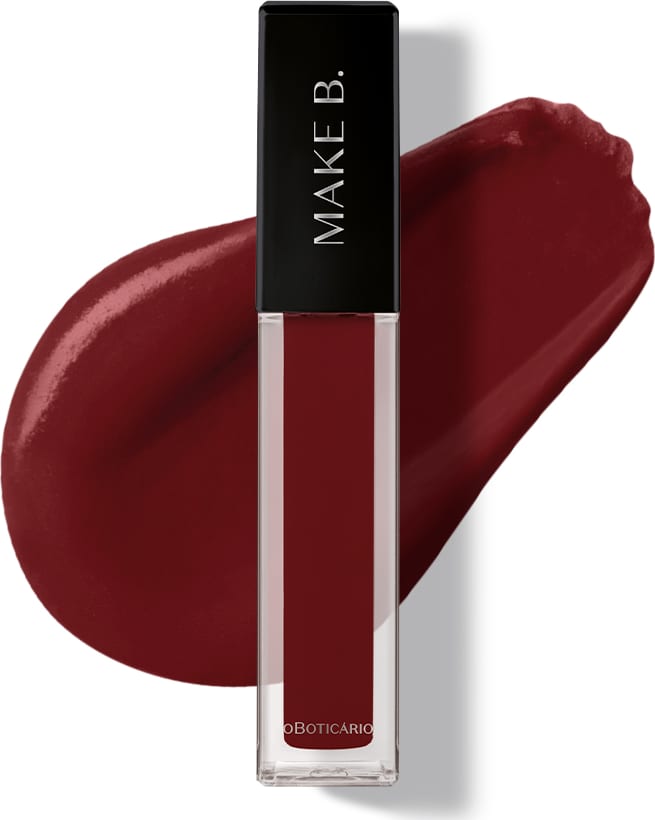Batom Líquido Mate Marrom Brown Wine Make B. 5ml | O Boticário