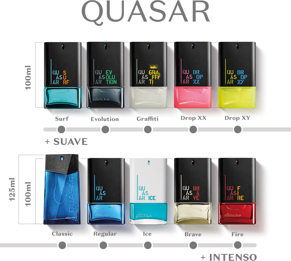 Quasar Classic Desodorante Colônia, 125ml | O Boticário