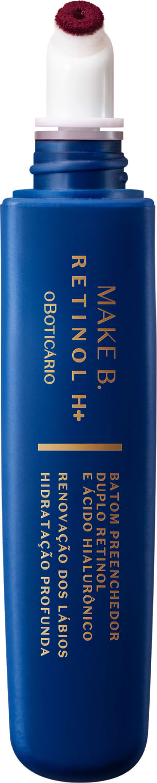Batom Líquido Vinho Wine Blossom Make B. Retinol H+ 11ml | O Boticáio