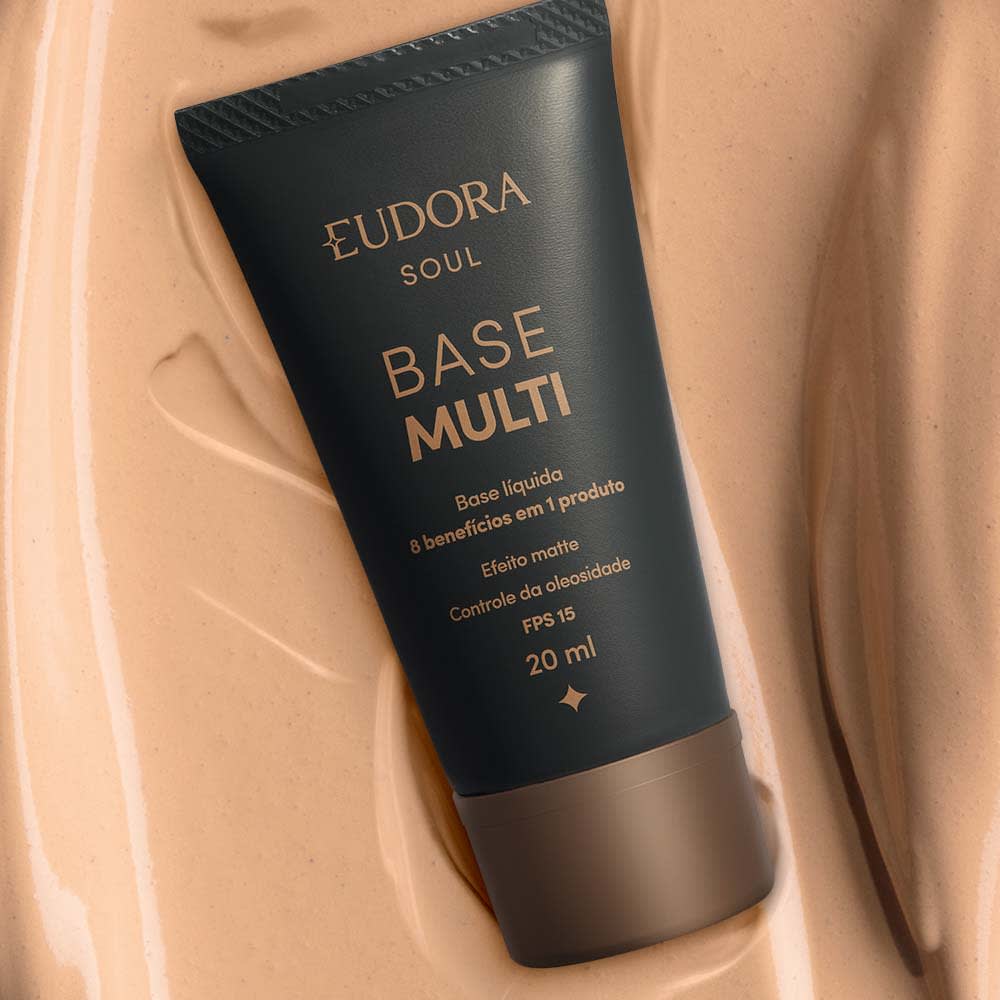 Base Multi 8 em 1 Cor 00 Eudora Soul 20ml | Eudora