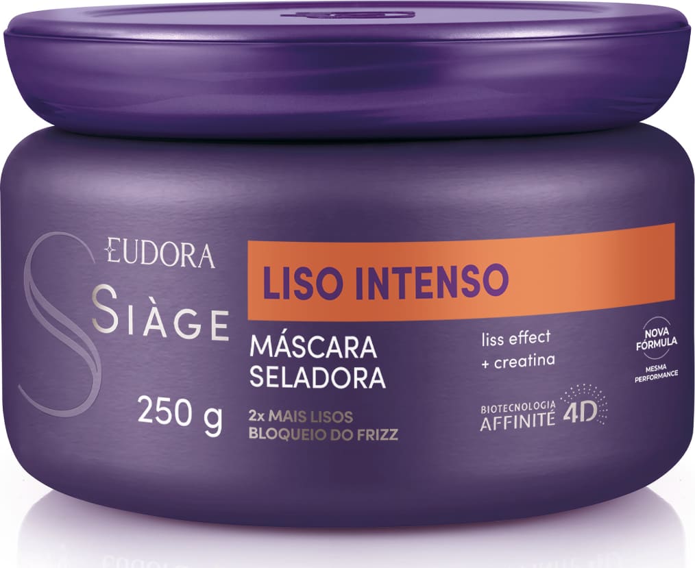Máscara Capilar Eudora Siàge Liso Intenso | Beleza na Web