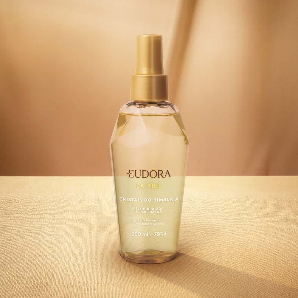 Body Spray La Piel Eudora Cristais do Himalaia | Beleza na Web