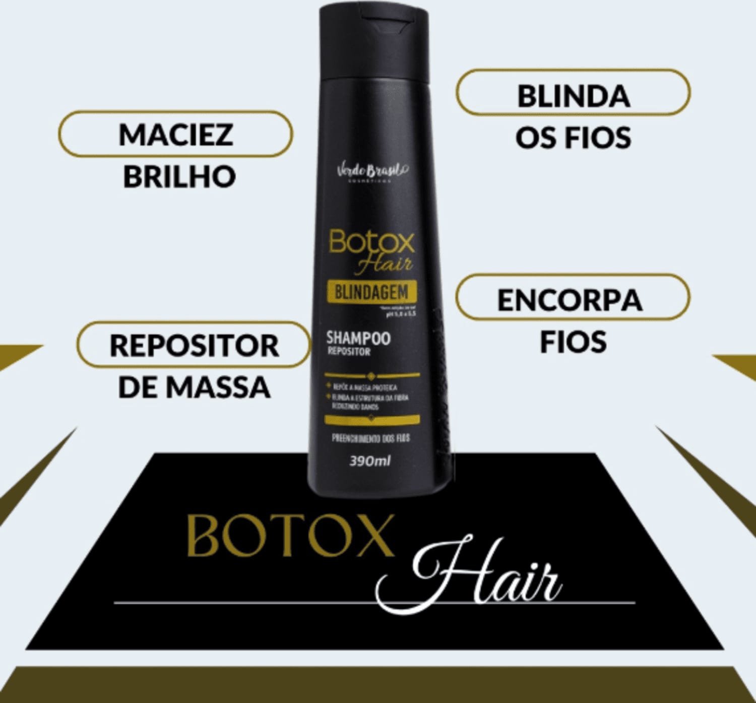 Verde Brasil Cosméticos - Kit Botox Hair Blindagem