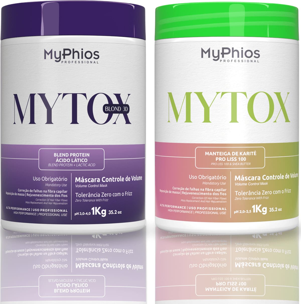 Kit Redutor de volume - MyTox Blond e Mytox 1kg