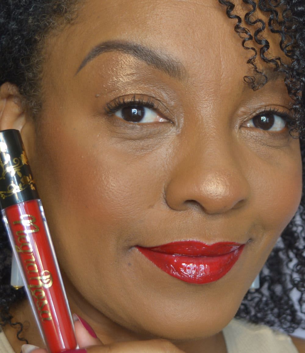 Negra Rosa Aza Batom Líquido | Beleza na Web