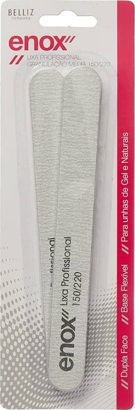 Lixa Para Unhas Enox Profissional Granu Média 636