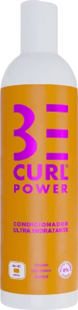 Condicionador Be Curl Power Crespos e Afro 350ml e Sérum 60ml