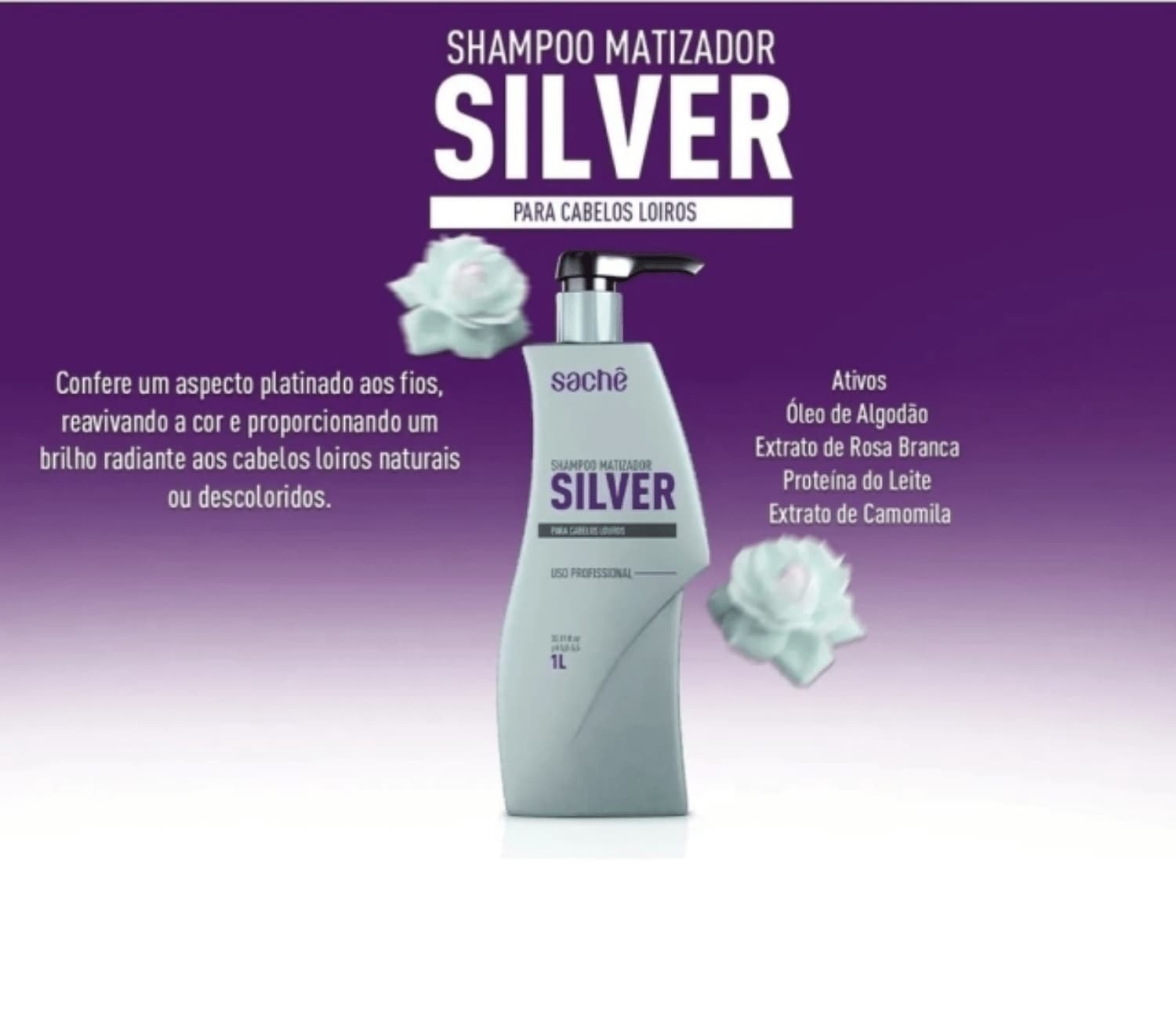 Sache Shampoo Silver 1L