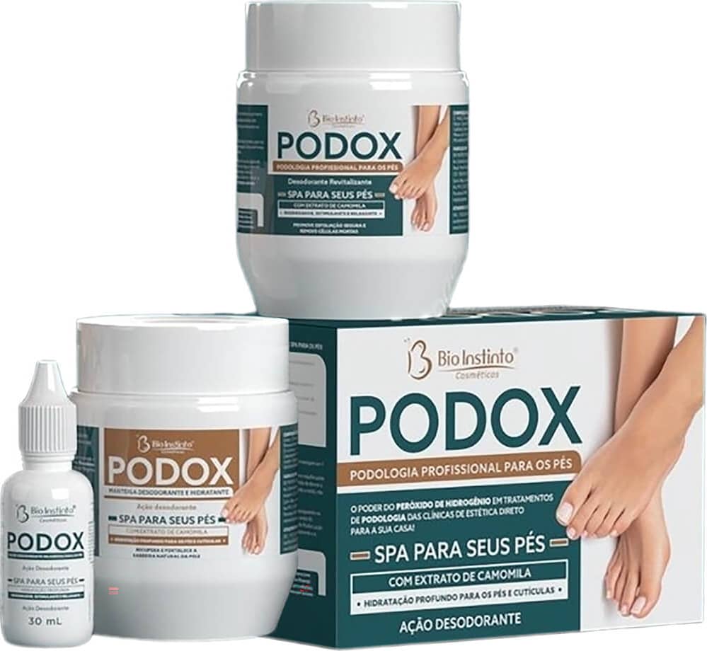 Bio Instinto Podox - Kit Podologia Tratamento Spa para os Pés (3 Produtos)
