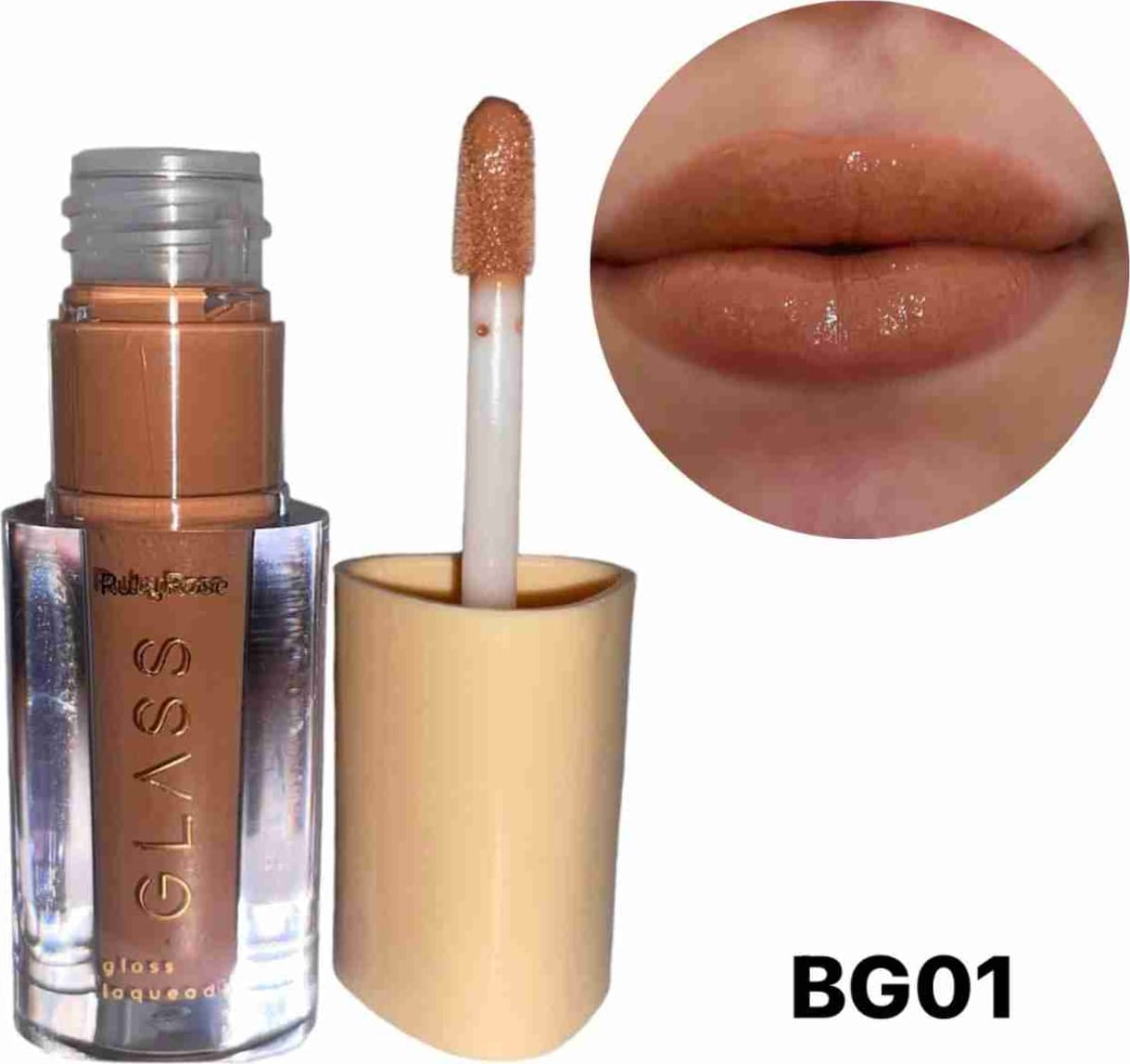 Gloss Laqueado Cor BG01 - Linha Glass Ruby Rose