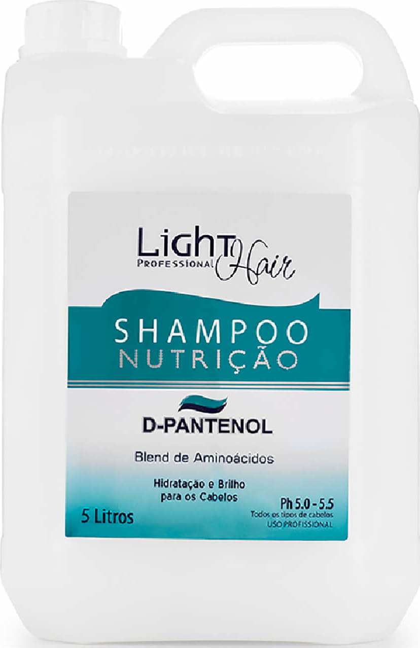 Shampoo D-Pantenol Lavatório Nutrição - 5 Litros