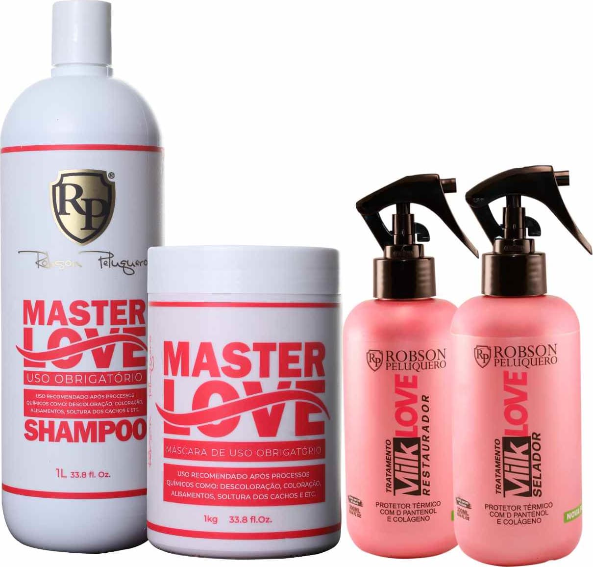 Kit Master Love + Kit Milk Love Robson Peluquero