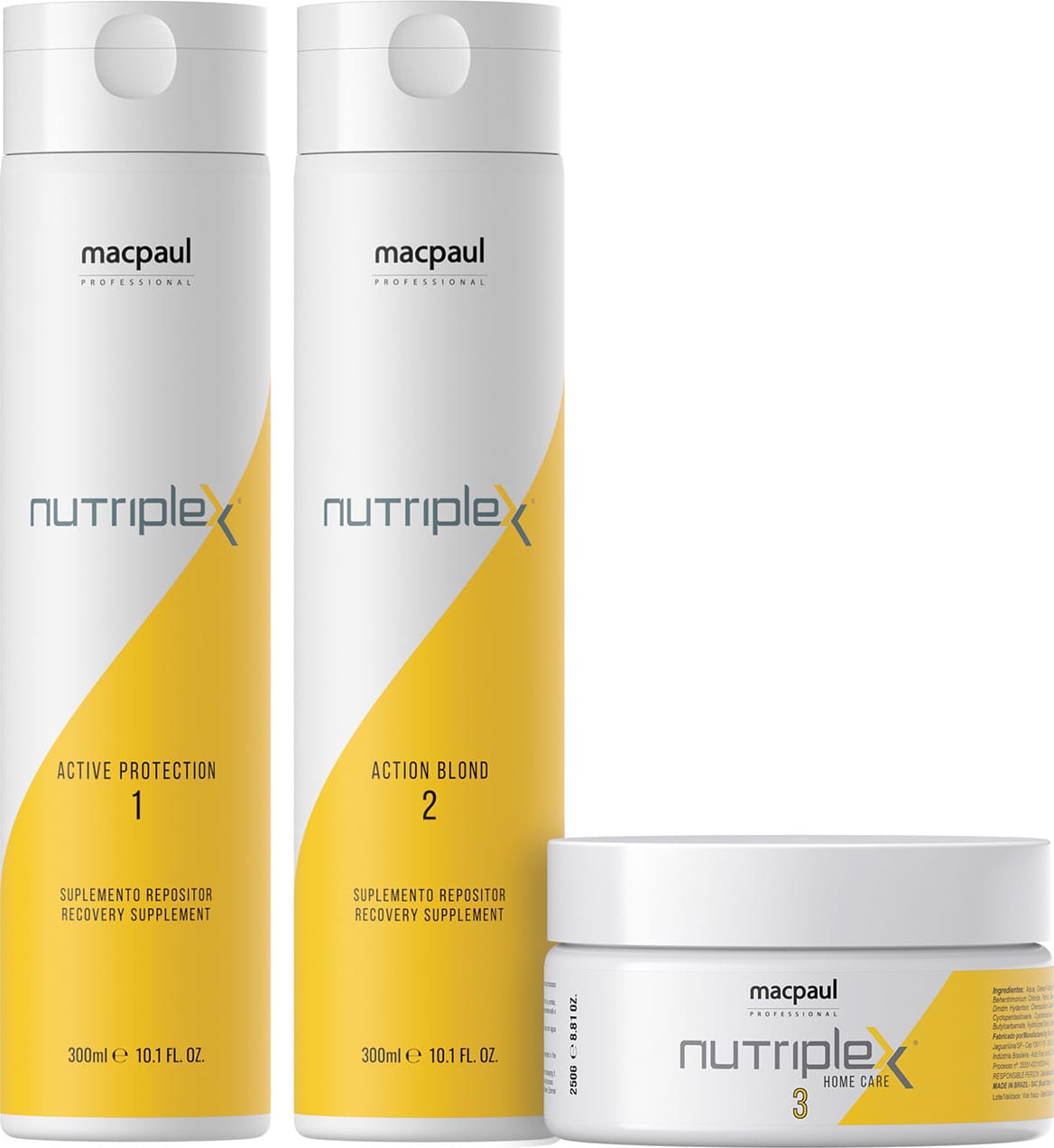 Kit Completo Máscara Capilar Nutriplex Active Protection