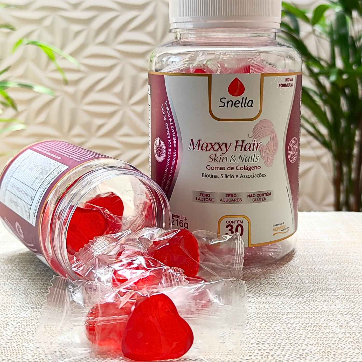 Colágeno Verisol Em Gomas Cabelo Pele E Unhas Maxxy Snella