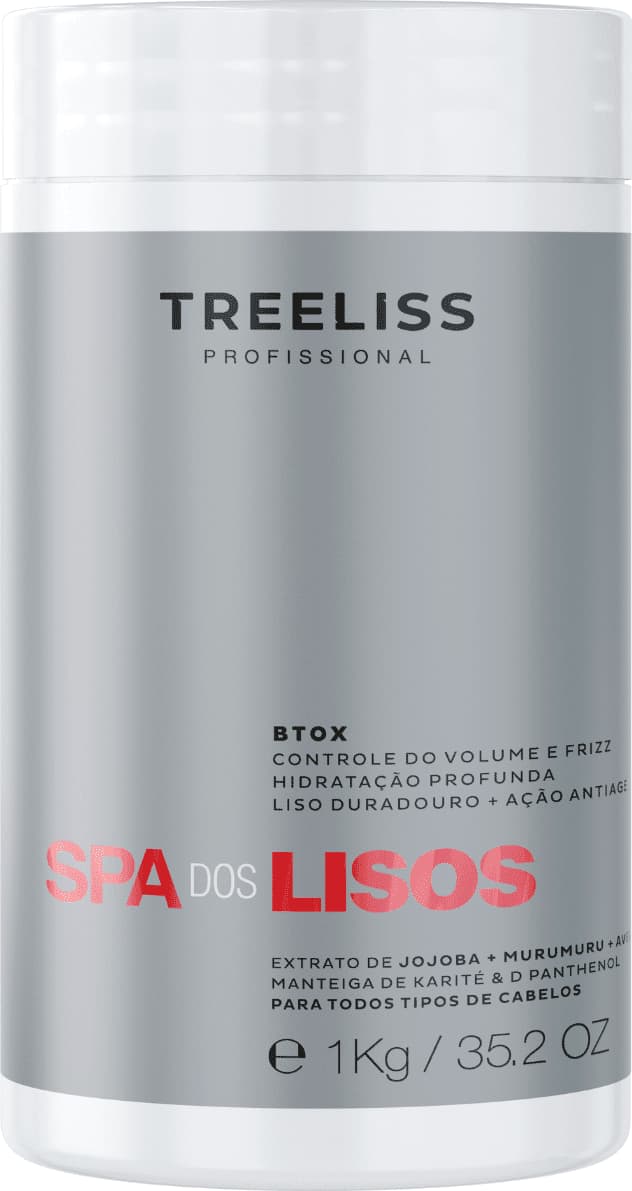 Kit TreeLiss Profissional Spa dos Lisos Btox | Beleza Na Web