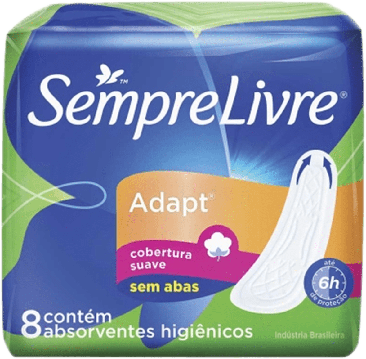 Absorvente sem Abas Sempre Livre Adapt Suave | Beleza na Web