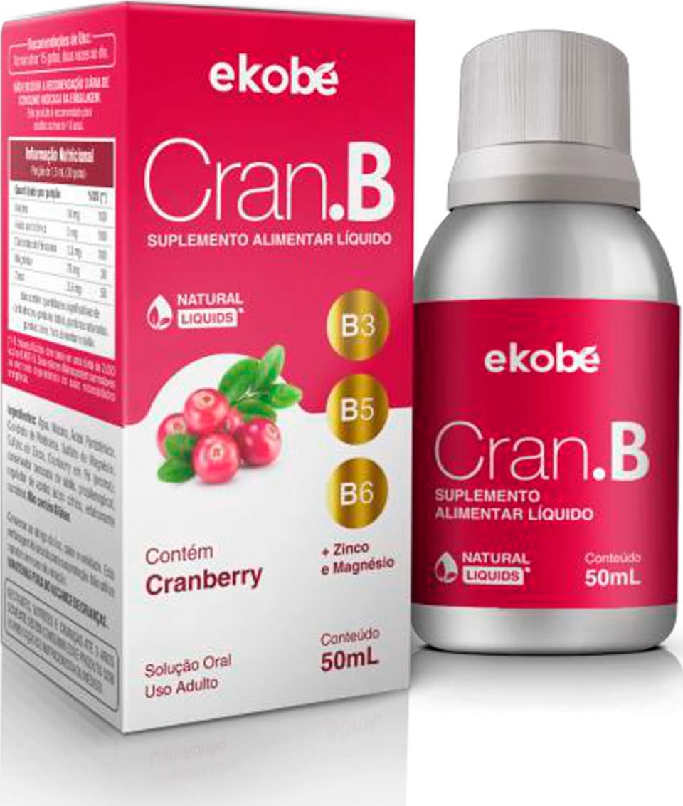 Suplemento Vitamínico Ekobé Cran. B | Beleza na Web