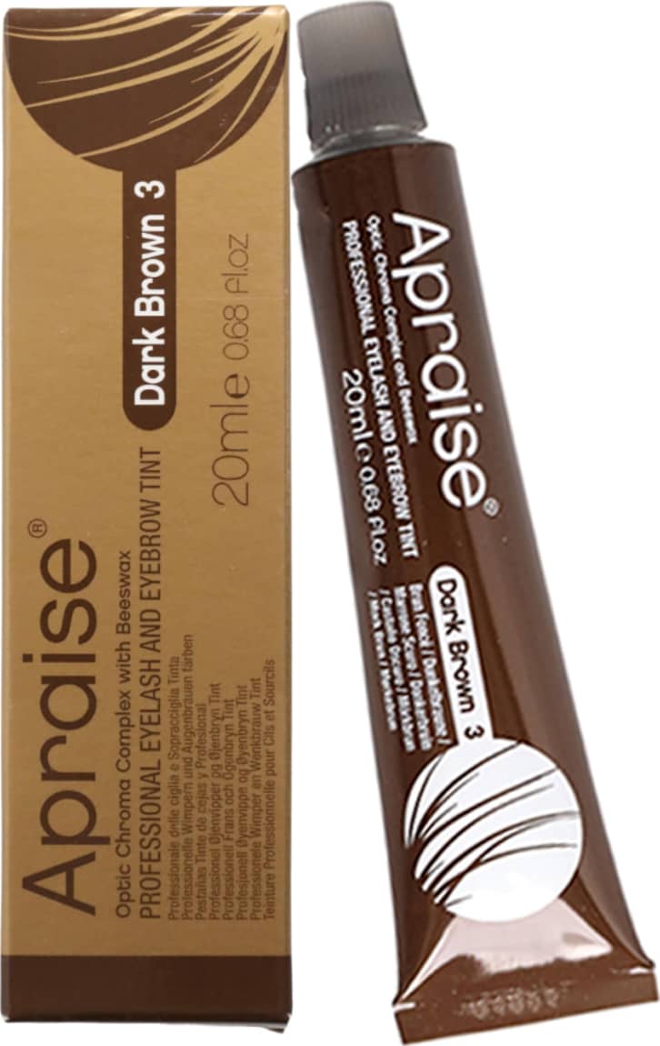 Tintura para Cílios e Sobrancelhas Apraise Marrom Escuro 3.0 | Beleza ...