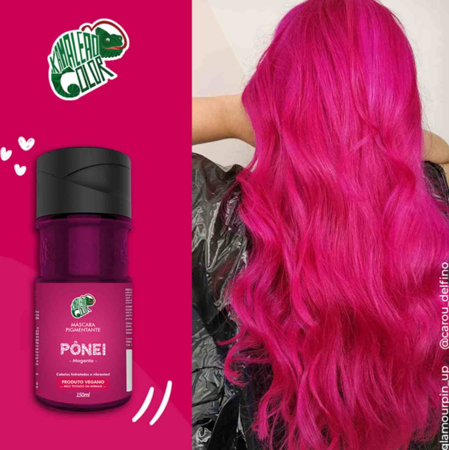 Tonalizante Kamaleão Color 150ml Máscara Pigmentante - Escolha a Sua ...