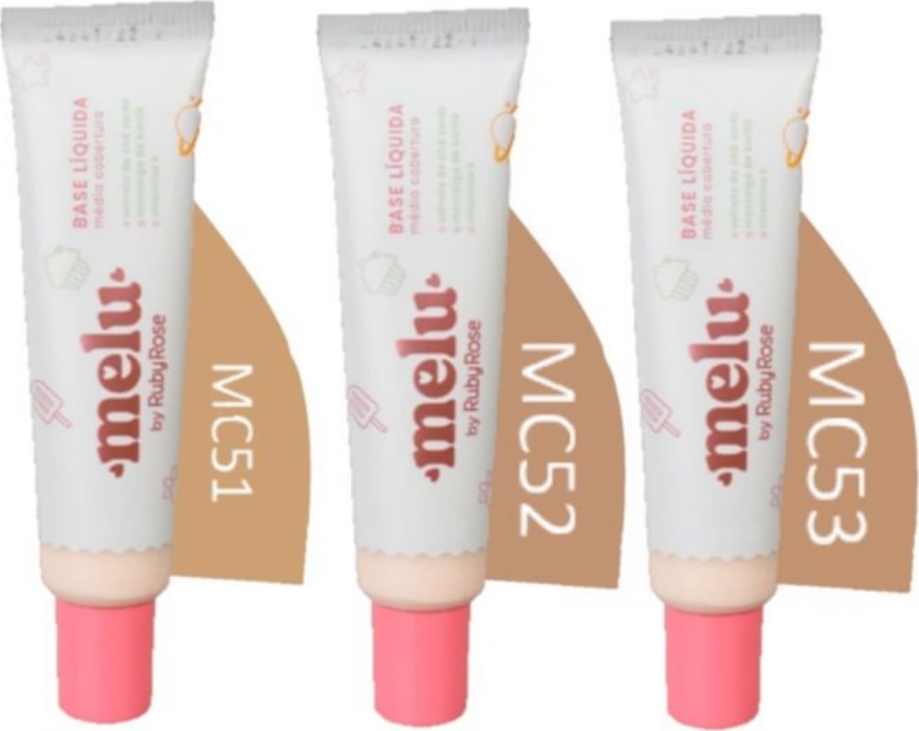 Base Liquida Melu by RubyRose MC52