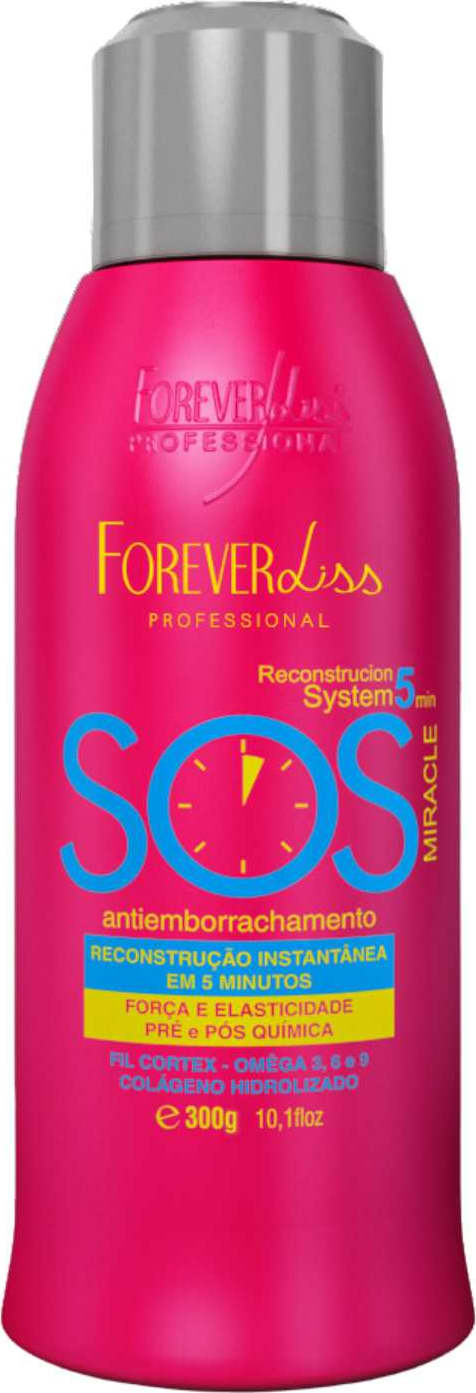 Kit Sos Reconstrutor Forever Liss 4 Unidades De 300ml Cada