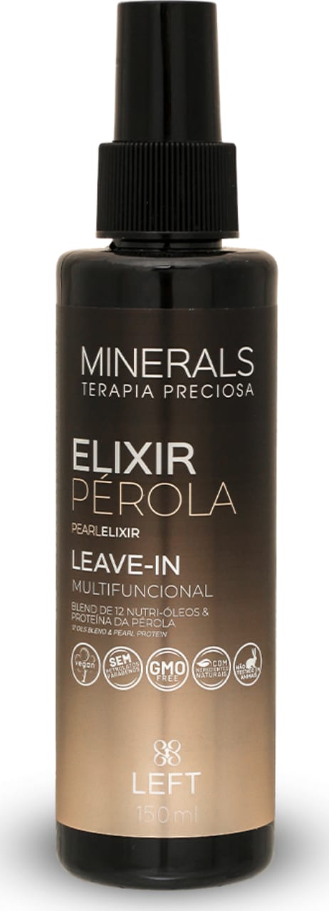 Leave-in Multifuncional Minerals Elixir Pérola | Beleza na Web