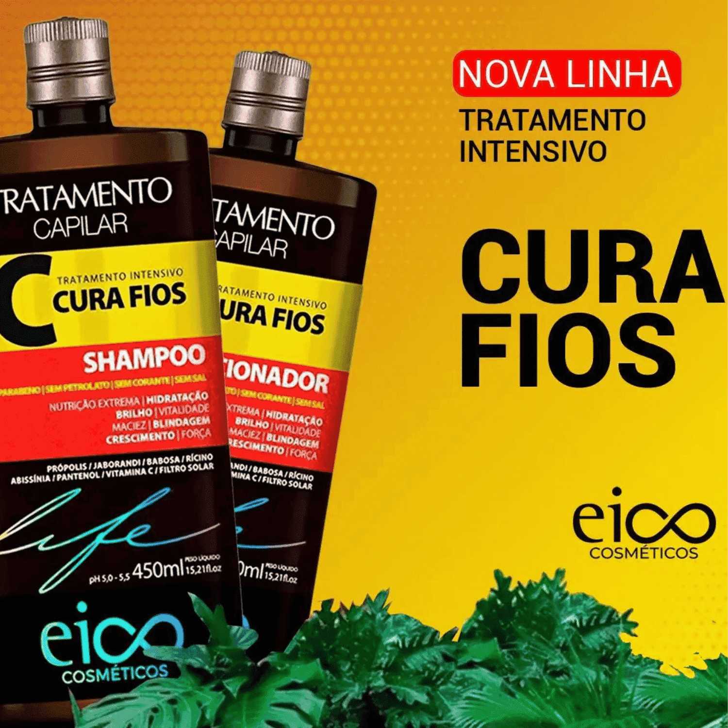 KIT EICO SH450+CO 400 ML CURA FIOS
