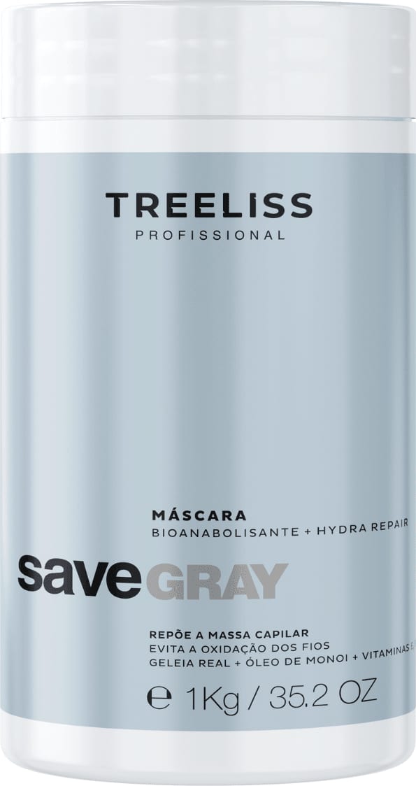 Kit TreeLiss Profissional Save Gray Quarteto Care Salon | Beleza na Web