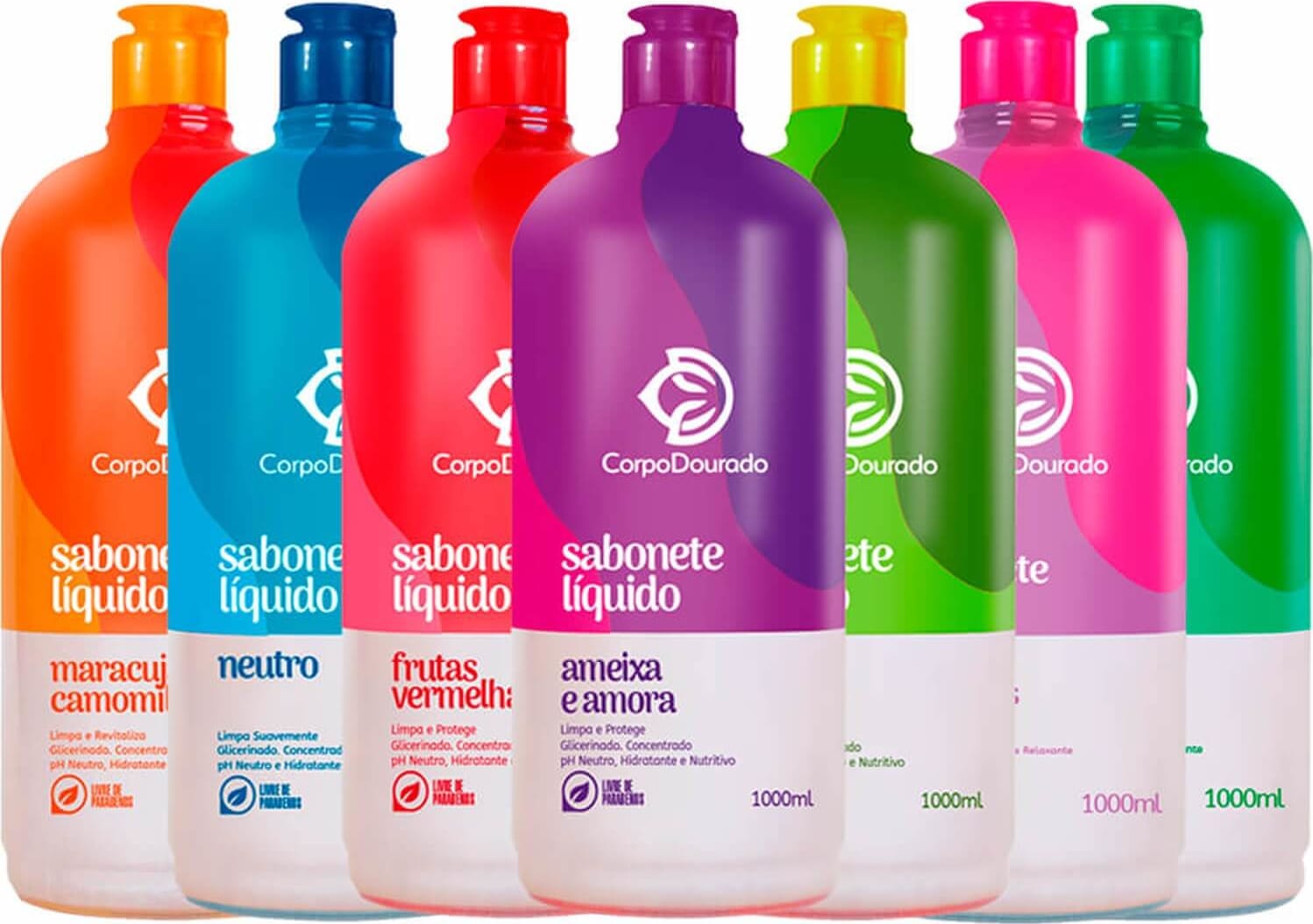 Corpo Dourado - Sabonete Líquido Corporal Neutro 1L