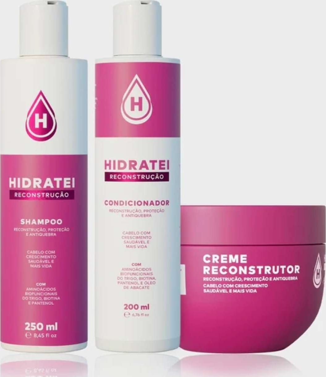 Shampoo Reconstrutor Hidratei Recuperação E Hidratação 250ml