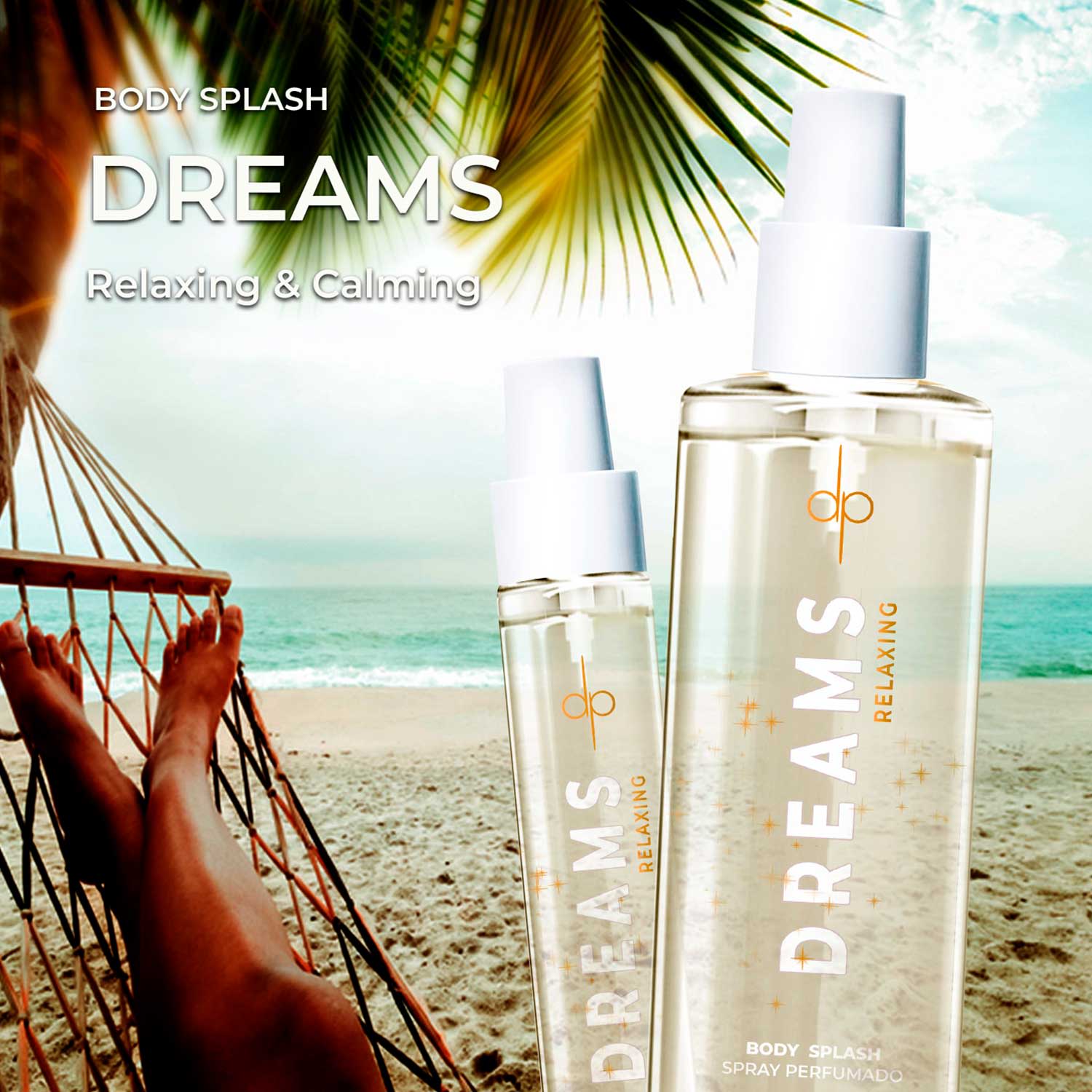 Body Splash - Dreams (Relaxing) - Deep Skin 250ml