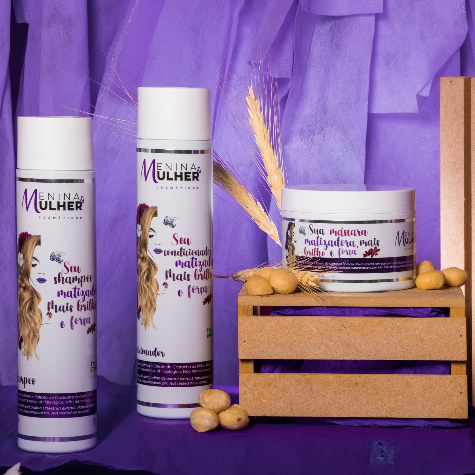 Kit Menina e Mulher Cosméticos | Beleza na Web